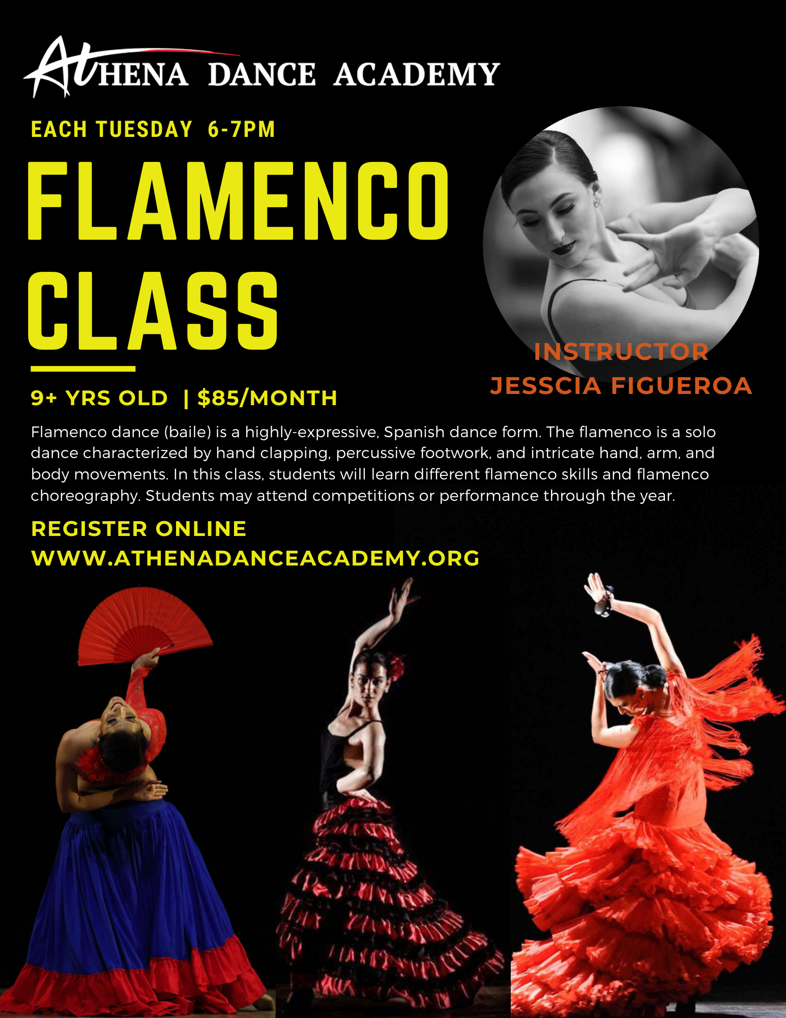 Athena Dance Academy – Dance classes for all ages