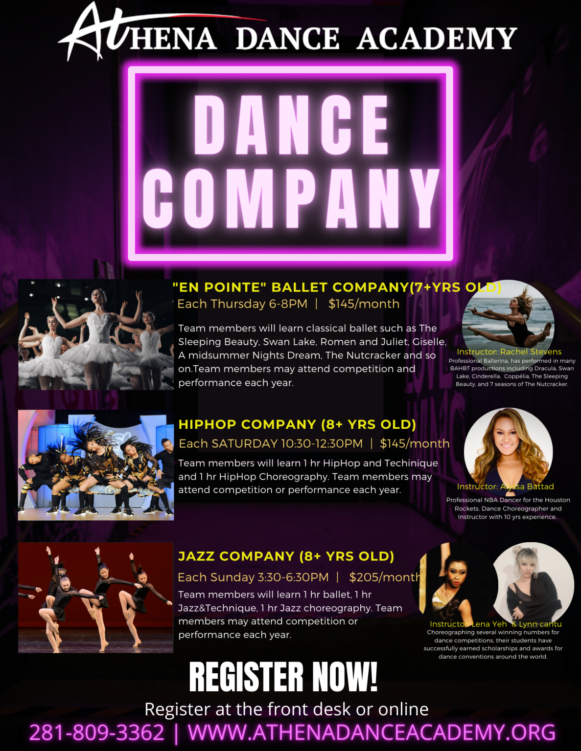 Athena Dance Academy – Dance classes for all ages